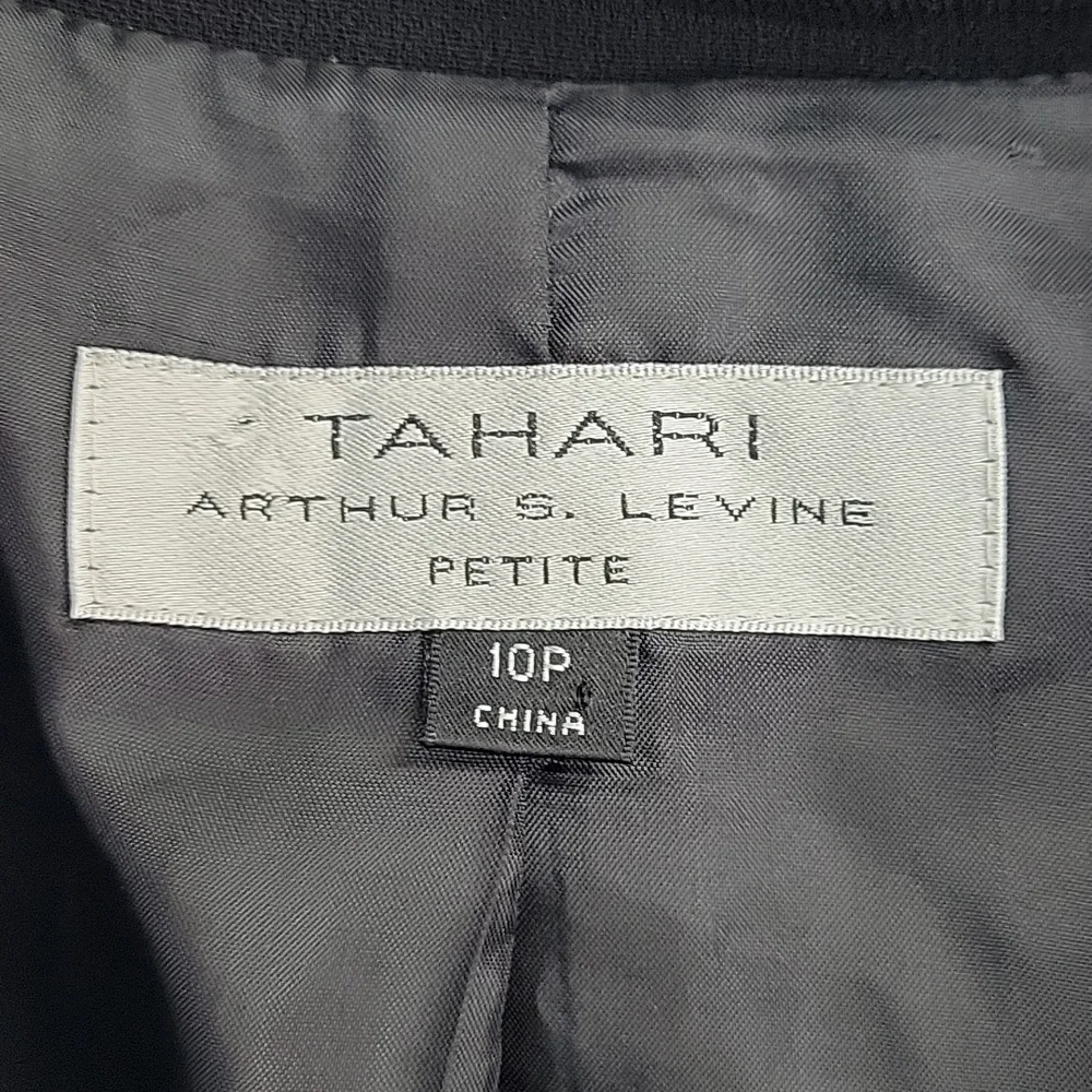 Tahari | Jackets & Coats | Tahari Arthur S Levine Black White Tweed ...